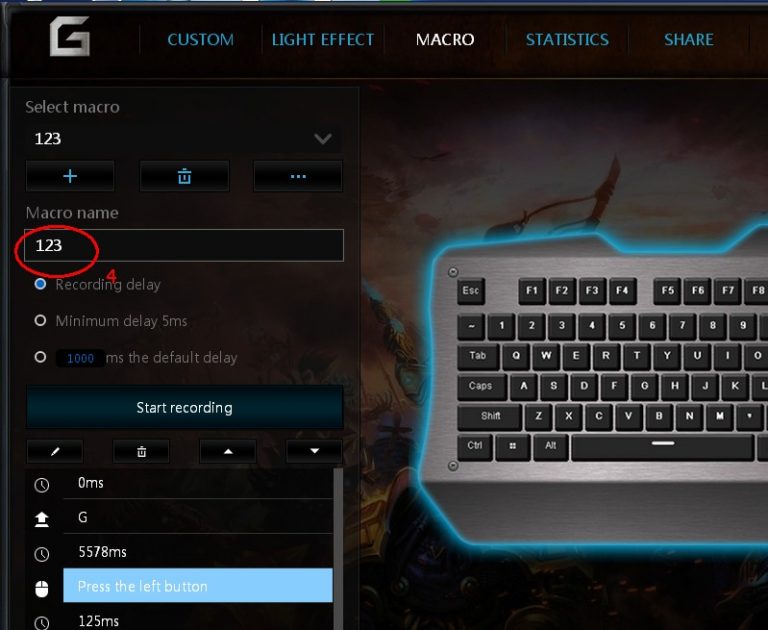 Macro shortcut for mechanical keyboard - Custom Best RGB Backlit ...